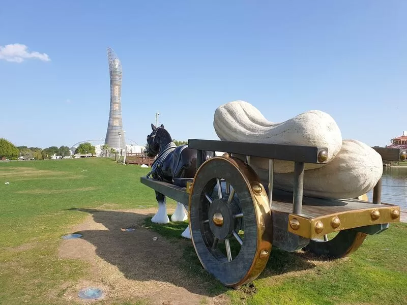 Sarah Lucas Perceval Qatar