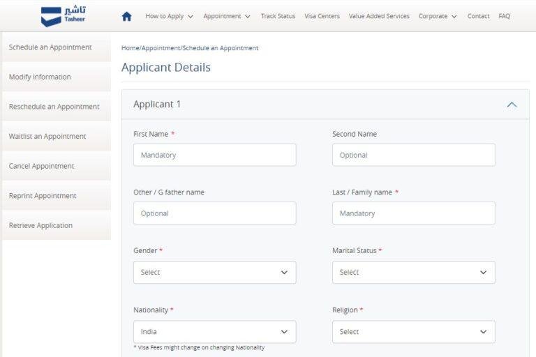 How to Book Appointment at Tasheer Saudi Visa Center in Qatar